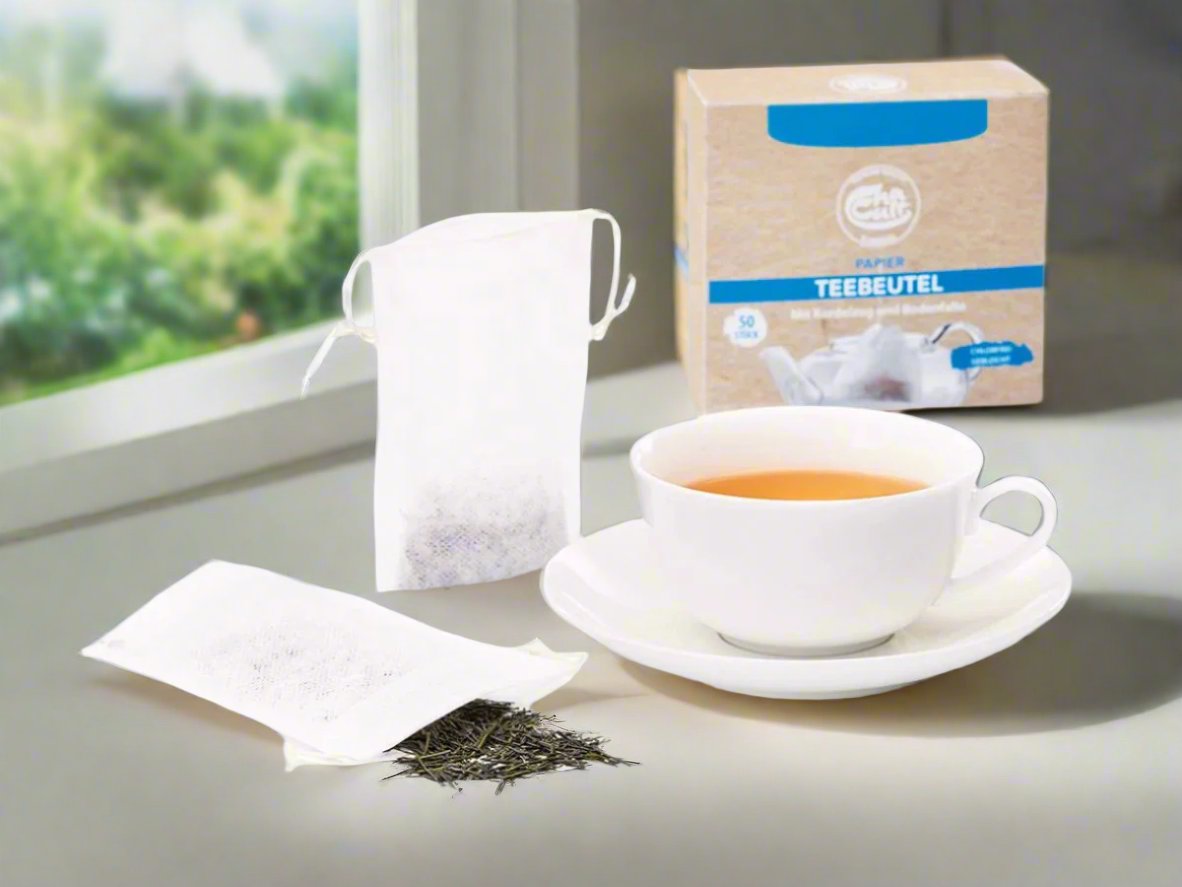 Infuser - Paper Tea Filter with Drawstring — FigmentsTeaShop
